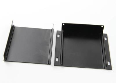 China Black Oxidized AL2024 Aluminum Extrusion Profiles - Custom Metal Box Shell with 1-2 Week Sample Lead Time for sale