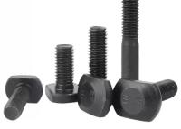 China Heavy Duty T Head Bolts Carbon Steel Coarse Thread Pitch Custom Sizes 20 PCS Minimum Order for sale
