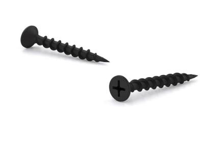 China Black Phosphated Bugle Head Drywall Screws - Coarse Thread DIN/ASME Standard, Various Sizes Available for sale