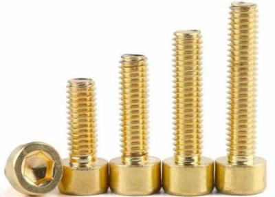 China Stainless Steel Hex Socket Head Cap Screw DIN912 M6 M8 8mm-10mm Length with Zinc Plating for sale