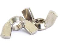 China Stainless Steel Butterfly Wing Nut DIN314 M6 M10 with Class 8.8 and 10.9 Bolt Compatibility for sale