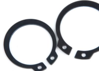 China Black Oxide Spring Steel Retaining Ring DIN472 Axially Mounted Circlips 0.8-8mm Thickness for sale