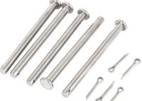 China ASTM Stainless Steel Quick Release Clevis Pin 18-8 B8M B8 B7 Heat Resistance 3-100mm DIN975 for sale