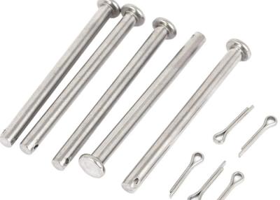 China ASTM Stainless Steel Quick Release Clevis Pin 18-8 B8M B8 B7 Heat Resistance 3-100mm DIN975 for sale