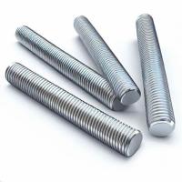 China Grade 6.8 Threaded Rods Metal Bolt Stainless Steel Threaded Rod Galvanized Stud for sale