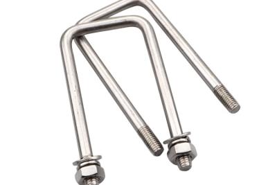 China M5 M6 Stainless steel U TYPE SHAPE Metal Bolt with nut washer assortment SUS304 SUS316 A2-70 A4 for sale