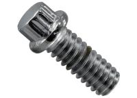 China Chrome Nickle Zinc Plated Stainless Steel 12 Point Flange Split Rim Bolt Hub Bolts for sale