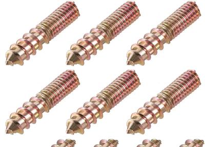 China SS304 316 m10 silver stainless steel solar hanger bolt with nut and washer for sale