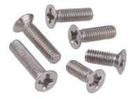 China M3 M4  Stainless steel Slotted Flat & CSK Head Machine Metal Screw SS304 SS316 A2 A4-80 for sale