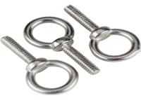 China M10 M12 M16 M18 Grade2 Grade 5 Gr2 Gr5 Titanium Anodized Lifting Eye Metal Bolt DIN580 for sale