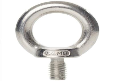 China M12 Carbon Steel Class 4.8 Nickel Chrome Cadmium Plated Lifting Eye Metal Bolt DIN580 for sale