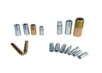 China M8*25 Carbon Steel Grade 8.8  Drop In Anchor Hammer Driver Nickel Chromate Zinc Plated for sale