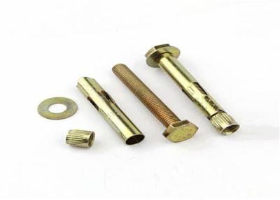 China Mild Steel Q235 Q235B Surface Zinc Plating Iron Color Coating Expansion Anchor Dyna Bolt for sale