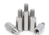 China M4 M6 Stainless Steel Male And Female Hexagon Head Standoff ASTM B8 B8M B8T A453 single studs for sale
