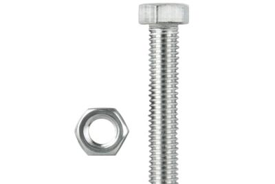China Durable Stainless Steel 310 Hex Bolts Available in Different Sizes with 5/16''-18 and Electroplated Finish for sale