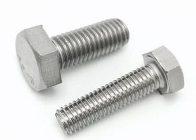China Stainless Steel Hex Bolt SS316 M4 5/16 Inch Polished Corrosion Resistance Marine Applications High Durability for sale