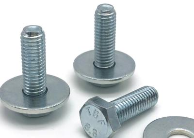 China Carbon Steel Hexagon Bolt Grade 4.8 M8 1/4 Galvanized Heavy Load Industrial Applications for sale