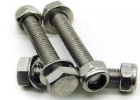 China SS316L 201 Stainless Steel Hex Metal Bolts Nuts Washers Superior Corrosion Resistance For Heavy-Duty Applications for sale