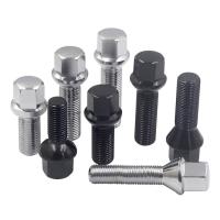 China Carbon Steel Iron Black Oxide Wheel Lug Metal Hug Bolts ASTM A325 A307 GR2 GR5 ASTM 193 B7 for sale
