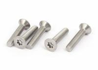 China Corrosion Resistant 16 Thread Count Zinc Plated Sharp Point Security Metal Screw 1 Inch for sale