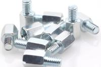 China Carbon Steel M3 M4 M5 Hex standoff custom Galvanized Male And Female hexagon studs for sale