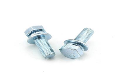 China Iron Gr4.8 Gr8.8 Combination Of Hex Bolt With Nut And Washer zinc Nickel Chrome Cadmium for sale