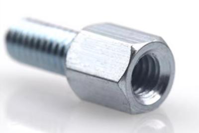 China M3 M2.5 Blue Yellow Galvanized Male And Female Hex Head Standoff Carbon Steel hexagon studs for sale