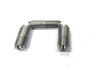 China 18-8 Stainless Steel  SS SUS 304 316 316L A2 A4 70 80 Slotted Flat Point Grub Bolt DIN551 for sale