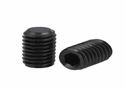 China Carbon Steel Zinc Plated  Black GR2 GR5 Hex Socket Flat Coine Cup Dog Ball Point Set Screw DIN913 for sale
