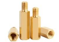 China M2 M2.5 M3 Copper T1 T2 T3 Male And Female Hex Head Standoff Custom size Metal standoff for sale