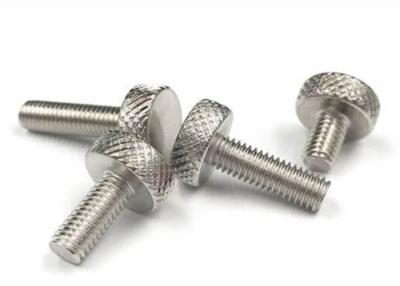 China M5 M10 Stainless Steel Metal Thumb Screw SUS304 SUS316 Spade head Knurled thumb screw Custom size for sale