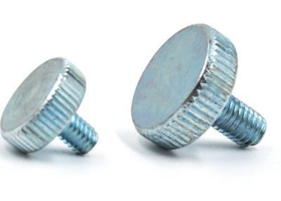China M6 M12 M16 Carbon steel Thumb Screw Galvanized Spade head Thumb screw Blue Zinc plating for sale
