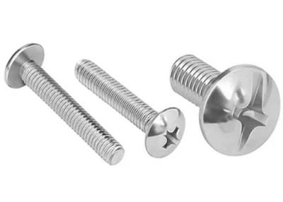 China Stainless Steel ANSI AISI 304 316 Phillips Drive Cross Recessed Truss Head Screw GB973 for sale