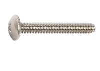 China M2 M2.5 Stainless Steel SUS 304 SUS 316 Slotted Drive Truss Head Machine Screw for sale