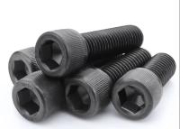 China M8 M10 Black Galvanized Carbon Steel Hexagon Socket Cap Head Screw Zinc Plated DIN912 for sale