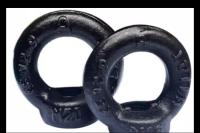 China M5 M8 Carbon steel eye Nut Class 4.8 Grade 8.8 Blue white nuts Silver Black finishing for sale