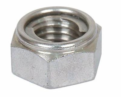 China M8 M10 Stainless Steel Metal Nylon Lock Nut SS304 SS316 A2-70 A4 Sliver Color for sale
