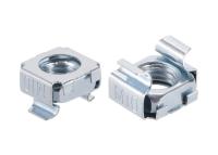 China Customized Size M6 M10 Carbon Steel Metal Zinc Plated Cage Nut Grade 4.8 8.8 10.9 12.9 for sale
