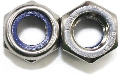 China M10 M14 High Strength Hexagon NYLON LOCK Nut Washer Zinc Grade 8.8 10.9 12.9 for sale