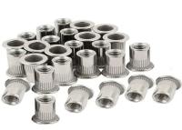 China A2 A4 Stainless Steel Thread Insert Flat Head Round Body Close End Blind Rivet Nut for sale