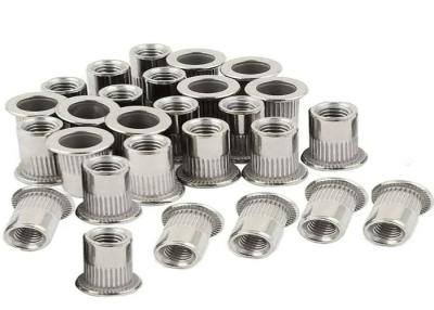 China A2 A4 Stainless Steel Thread Insert Flat Head Round Body Close End Blind Rivet Nut for sale