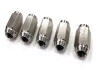 China Stainless Steel 304 316 Polished Metric M12 X 1.5 M12 X 1.25 Hex Wheel Lug Nut for sale