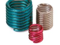 China M10 M16  Carbon  steel Wire Thread Insert Yellow finishing Customized Blue metal nuts for sale