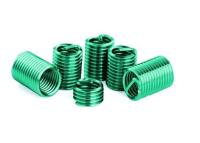 China Green Carbon  steel Wire Thread Insert  Customized Anodizing finishing M12 M16 M18 M20 for sale