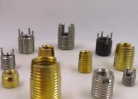 China Gold coating Carbon  steel Wire Thread Insert  and Slotted Customized Anodizing plating M8 M5 for sale
