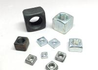 China Grade 8.8 Square Nut Steel Carbon Steel Galvanized White Zinc Plated DIN557 for sale