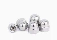 China M18*1.5mm Pitch Hex Dome Cap Nut Stainless Steel A2 A4 304 316 Low Type DIN917 for sale