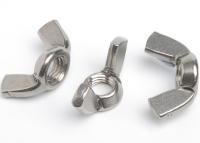 China M6 M10 M12 18-8 Stainless Steel Wing Nut Square Wing Round Butterfly Nut DIN314 DIN315 for sale