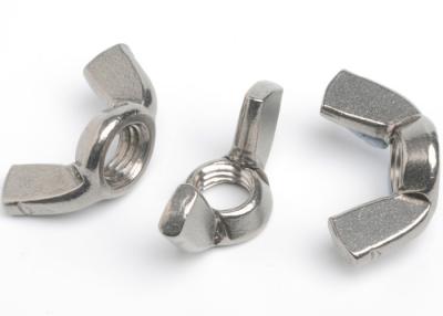 China M6 M10 M12 18-8 Stainless Steel Wing Nut Square Wing Round Butterfly Nut DIN314 DIN315 for sale