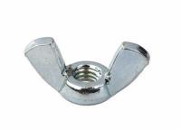 China M10 C1010 C1035 C1045 Steel  Blue Zinc Square Wing Nut DIN314 DIN315 for sale